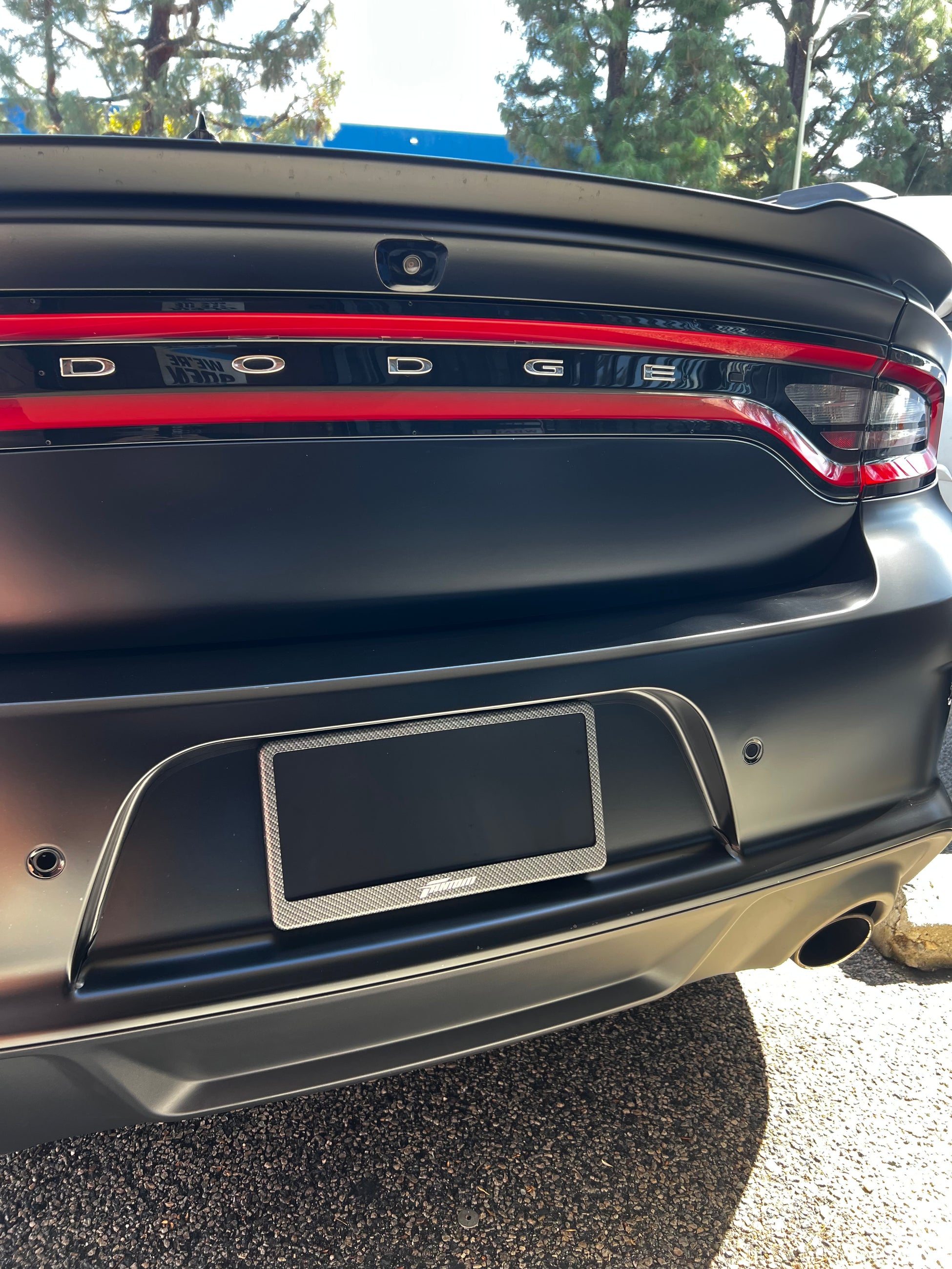 Blackout License Plate Privacy Cover Universal Fit Fantom®